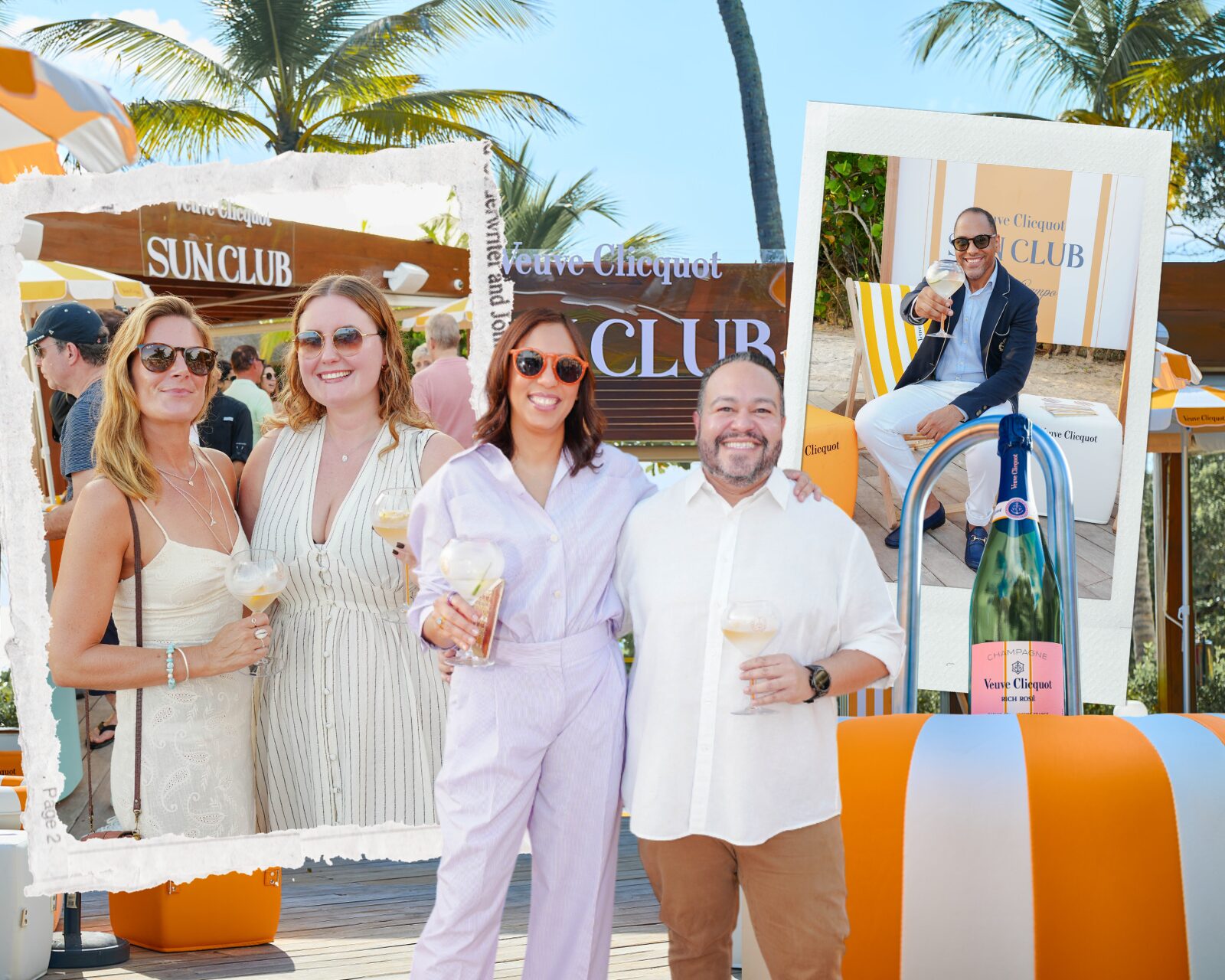 Sun Club de Veuve Clicquot: Lujo y Sofisticación en el Caribe - Pandora