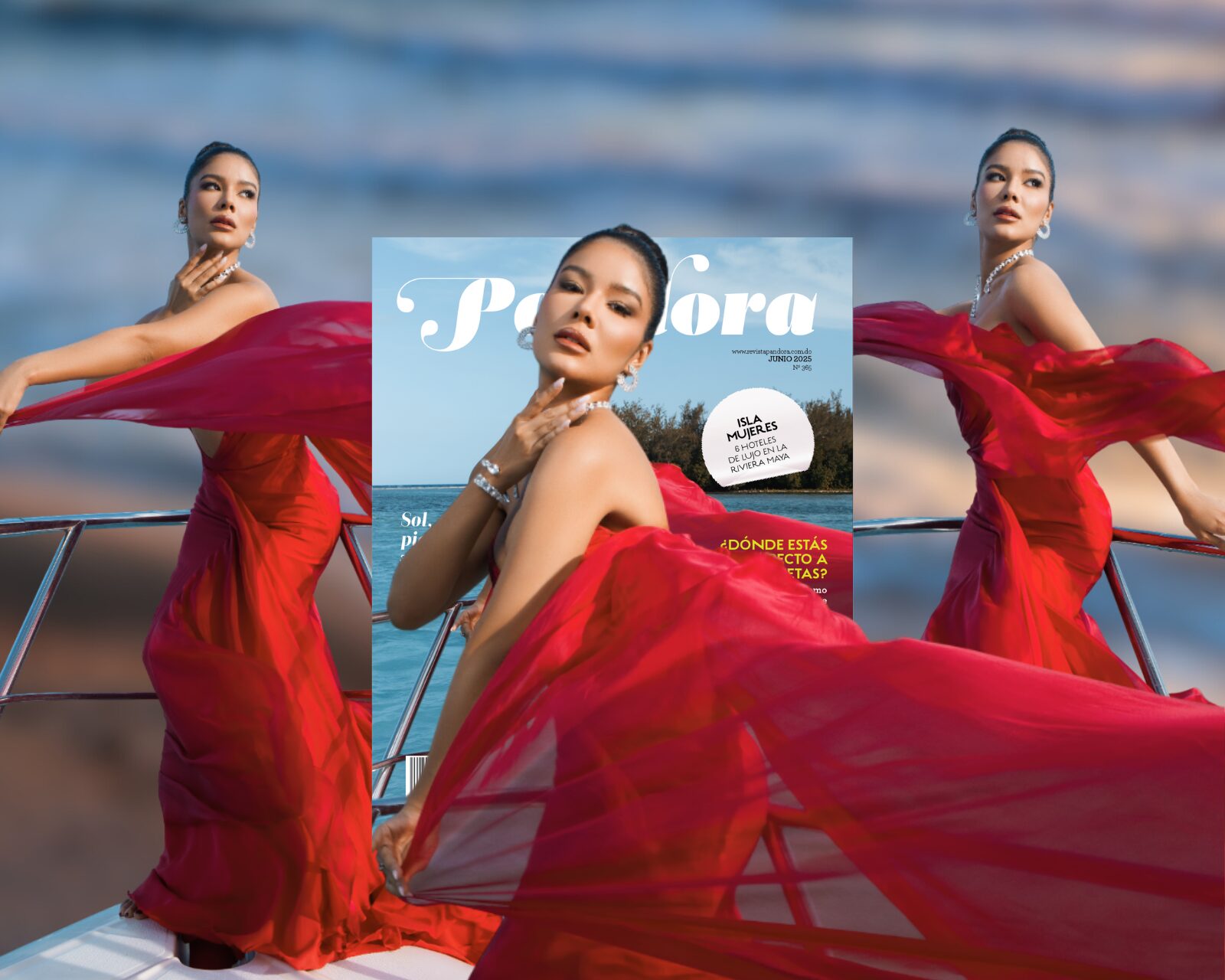 Miyuki Cruz engalana la revista junio de Pandora