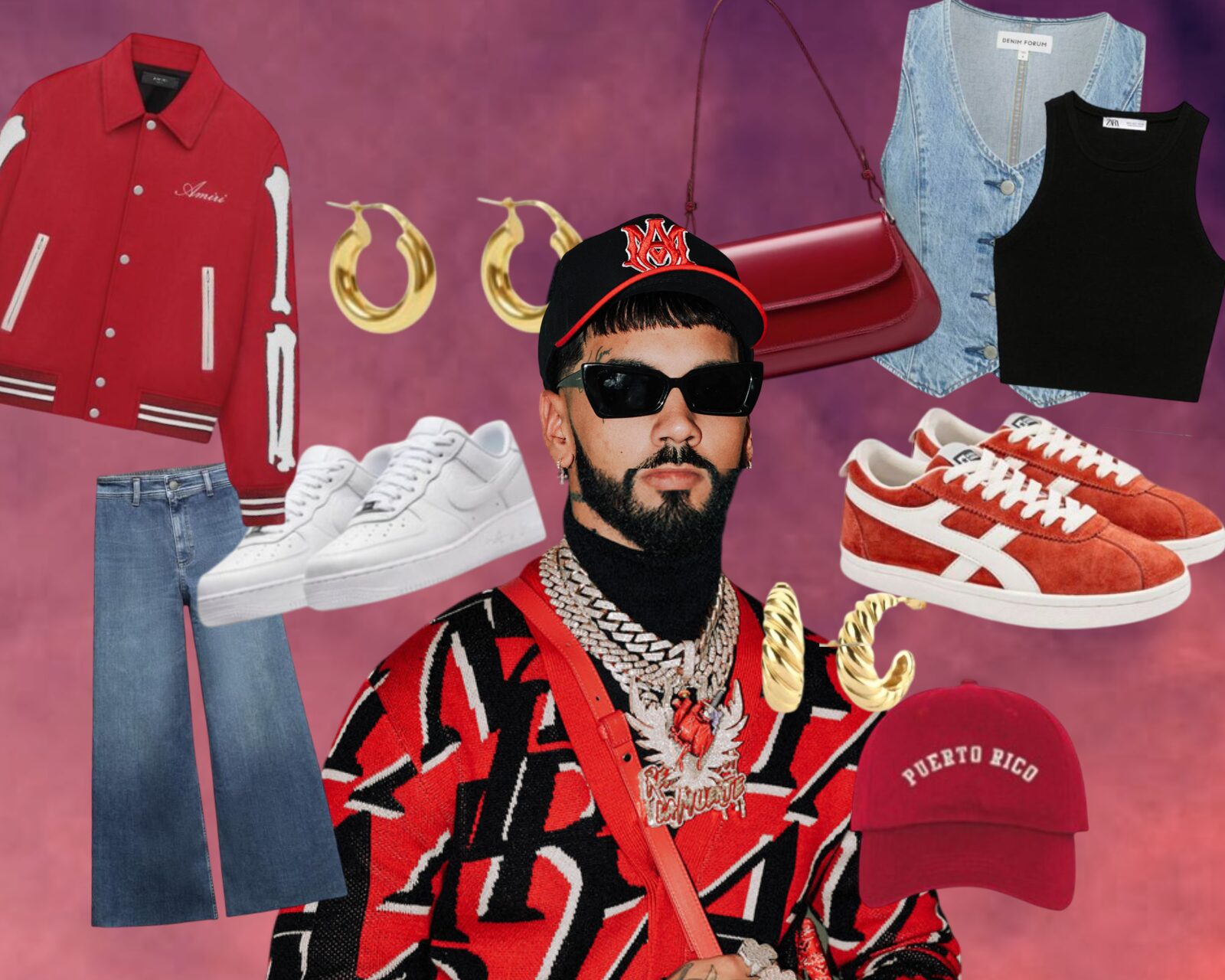 6 Outfits para romper en el concierto de Anuel AA